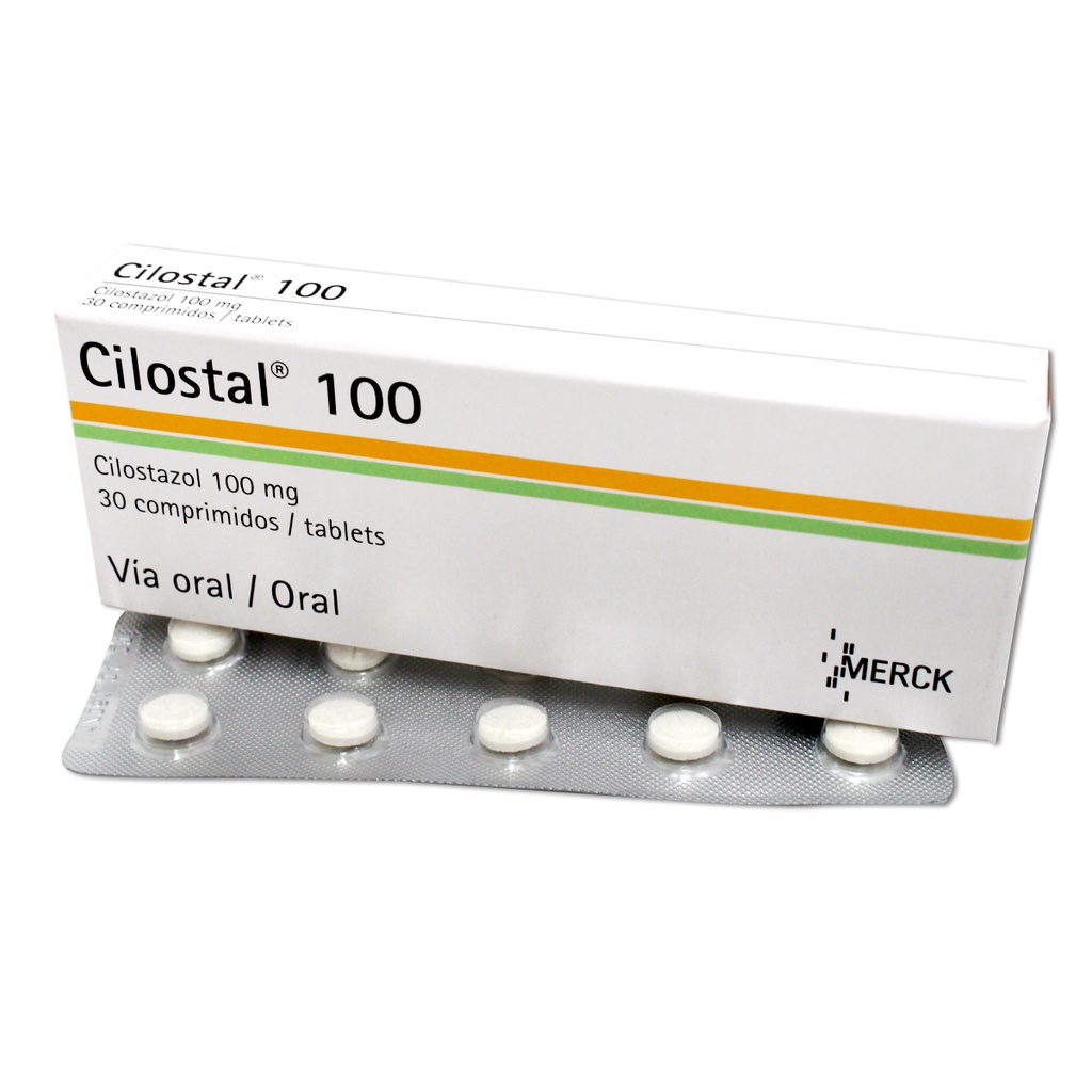 Cilostal 100 mg caja x 30 comprimidos/tabletas. | Farmacia Avante