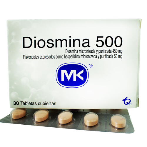 Diosmina MK 500mg X 30 tableta | Farmacia Avante