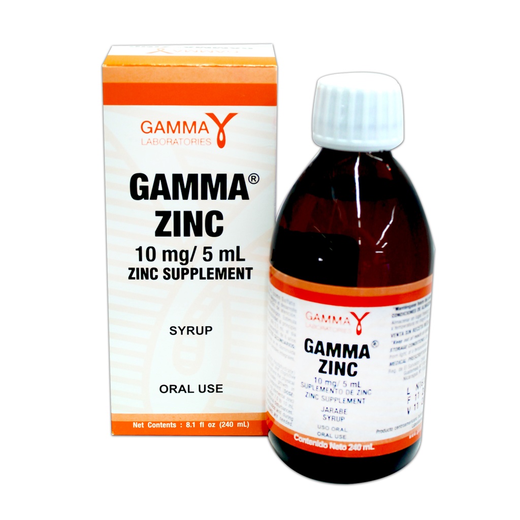 Gammazinc Jarabe. F X 240ml | Farmacia Avante