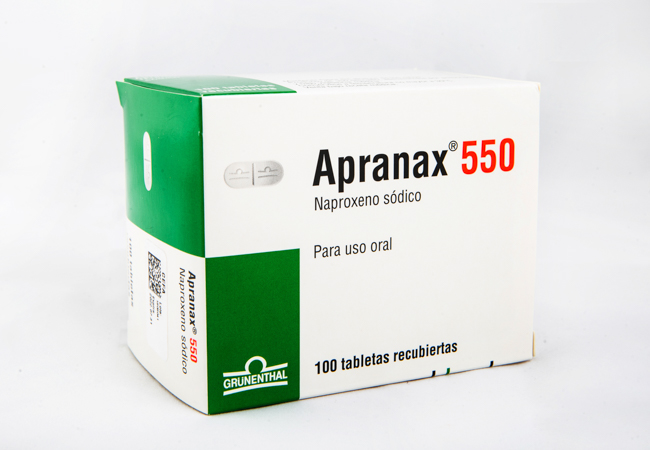 Apranax 550 MG dispensador X 100 | Farmacia Avante