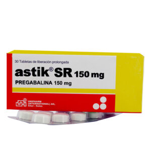 Astik SR 150 mg X 30 tabletas. | Farmacia Avante